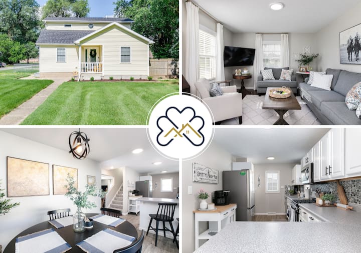 Cozy 4br 3ba Home 1.2 Mi Walk To Nd - South Bend, IN