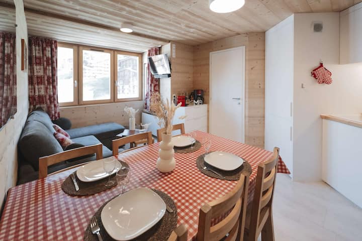 Sympathique Appart. 50m² 6 Pers. Style Montagne M - Val Thorens