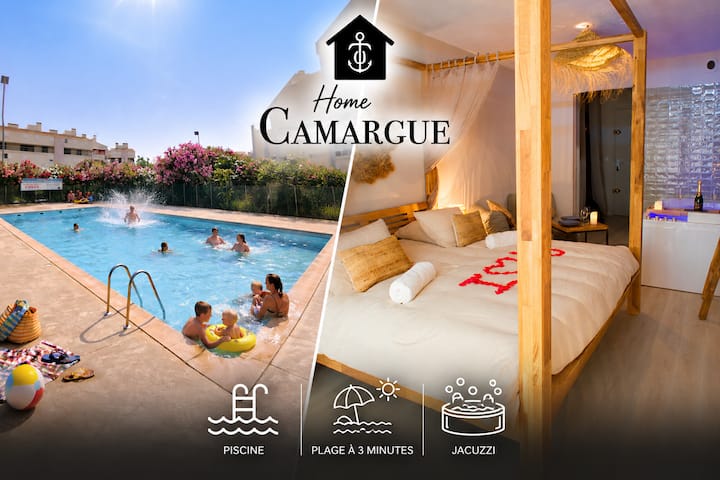 Love&spa*piscine*jaccuzzi*wifi* - La Grande-Motte