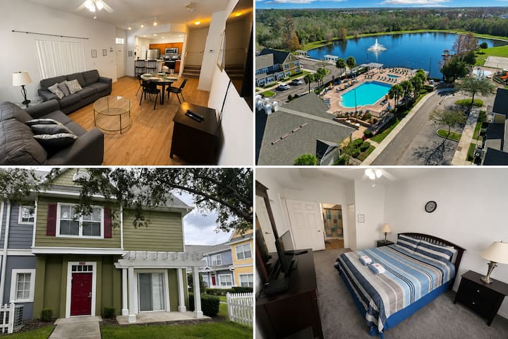 4 Bedroom 3 Bathroom Villas At Seven Dwarfs 10-102 - Kissimmee, FL