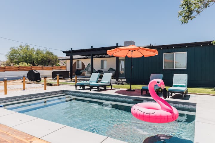 Minty Cabana - Dt Jt With Pool And Pet Friendly! - Joshua Tree National Park