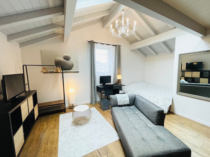 Private Studio Near Geneva With Free Parking - Archamps