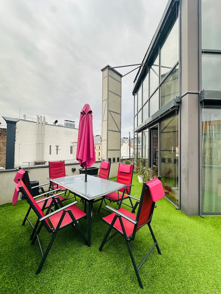 Penthouse With Terraces - Budapest