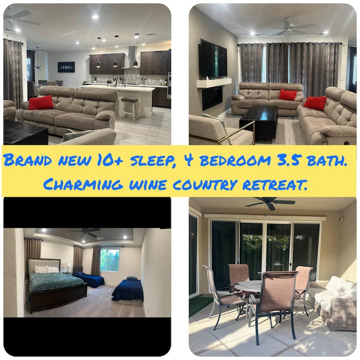 Spacious 4 Bedroom, 10+ Sleeping. - 洛迪