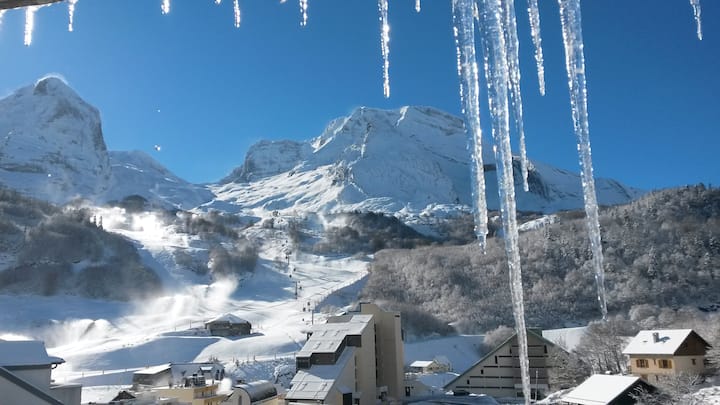 Studio Gourette Wifi Vue Sur Les Pistes - Lac de Migouélou