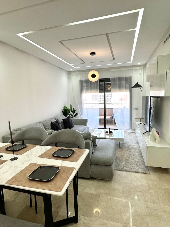 Appartement Lumineux Avec Piscine En Centre-ville - Marrakesh