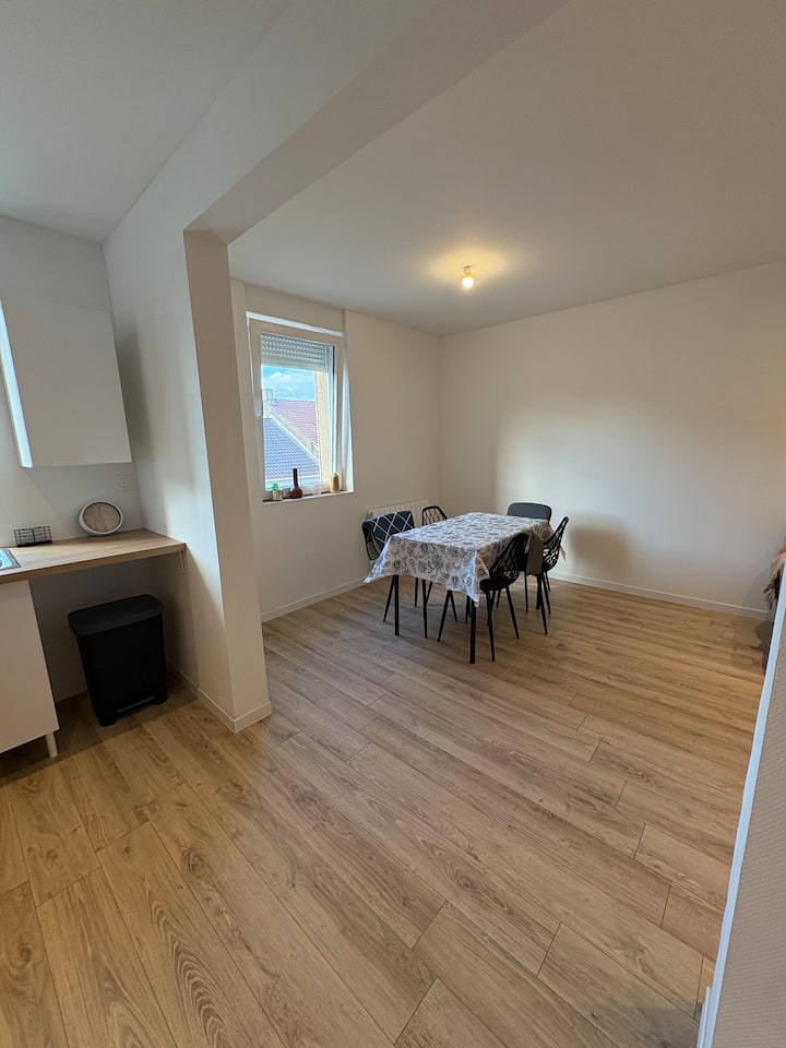 Appartement Moderne Deux Chambres Cuisine éQuipée - Forbach