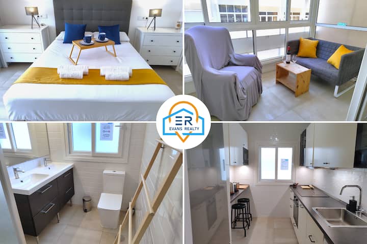 Evans Realty (Ar) - Modern+downtown+beach+terrace - Fuengirola