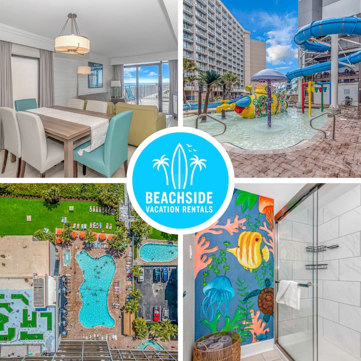 Gone Coastal | Oceanfront 3br W/ Amazing Views! - Myrtle Beach