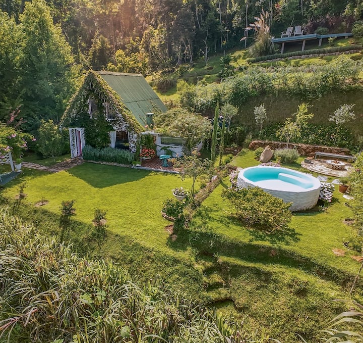 Chalé Das Borboletas/c Piscina E Pôr Do Sol - Campos do Jordão