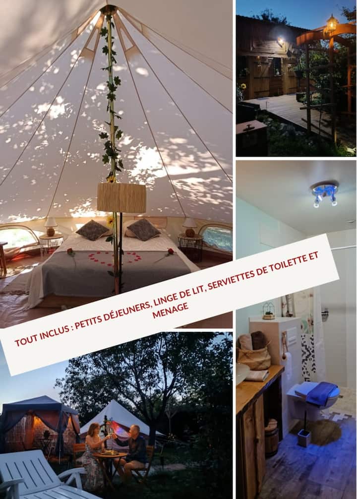 Tente Mongole Ô Rêves Atypiques - Auvergne