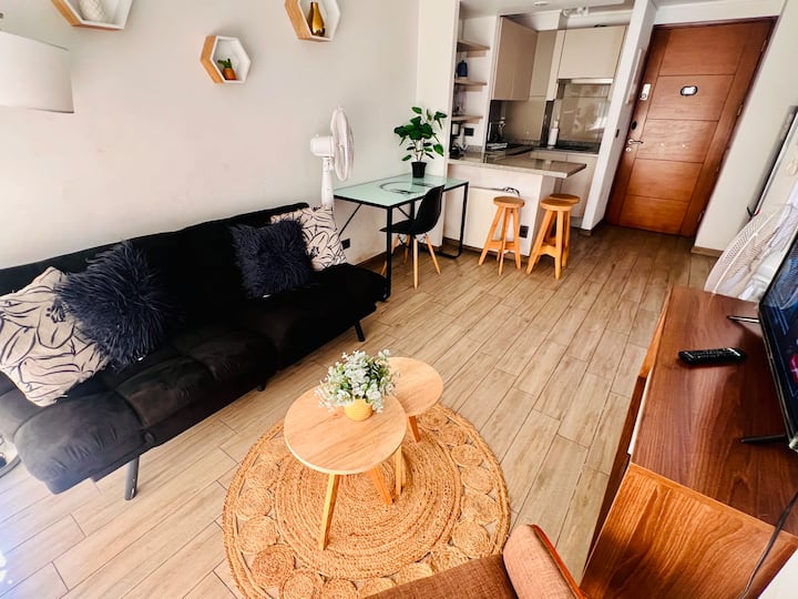 Encanto En Barrio Italia | Ubicación Premium Wifi - Providencia