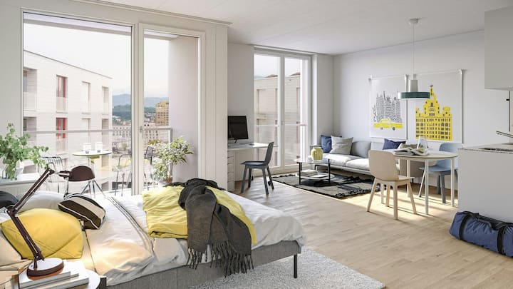 City Style Modern & New Design Studio Apartment - Lucerne