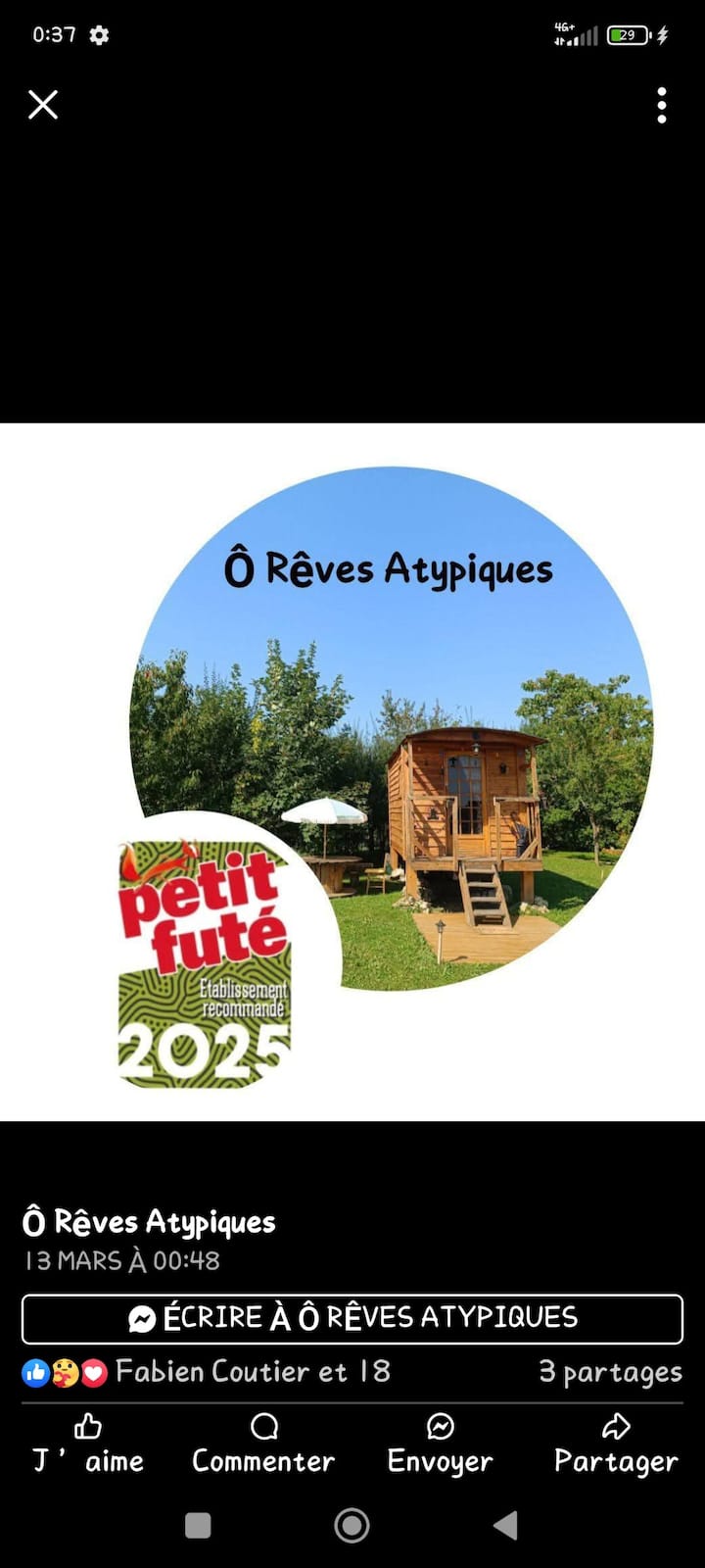 Roulotte Romantique - Allier