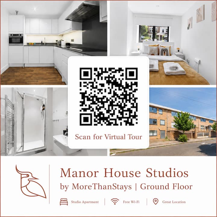 Manor House Studios By Morethanstays | Step-free - Chingford