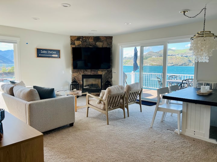 Lakefront Living-lake Access•buoy•views•downtown - Chelan, WA