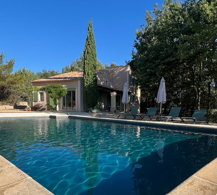 Maison Climatisée, Piscine Offrant Vue Panoramique - Roussillon