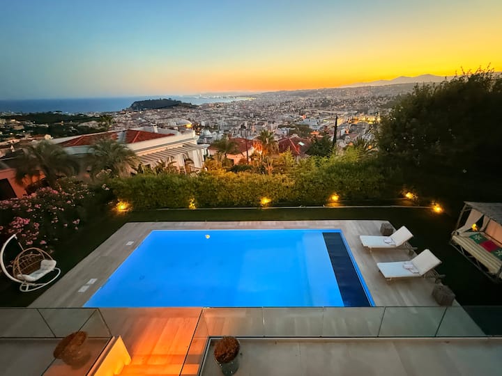 Villa Rockstar :  Luxe, Piscine & Pleine Vue Mer - Saint-Jean-Cap-Ferrat