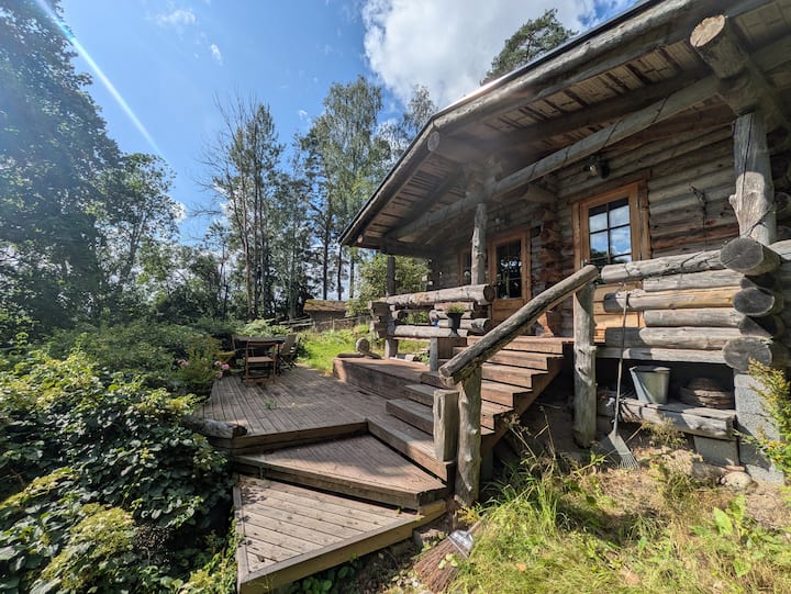Traditional Log- Cabin With Saunabuilding - Espoo