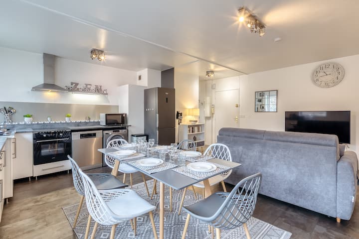 L'amiral - Parking Privé Gratuit - Spacieux - Rouen