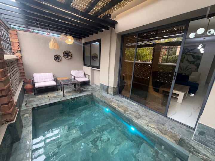 2 Chambres Avec Terrasse & Piscine Privatif - Morocco