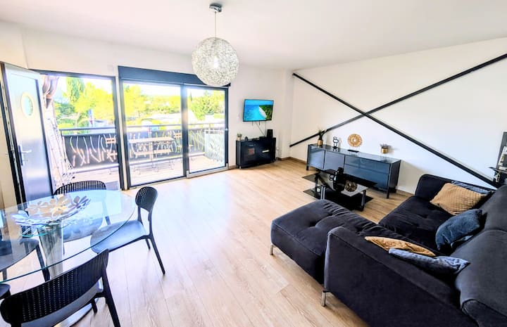 Relax Appart 6 Pers - Moderne Velaux Clim - Rognac