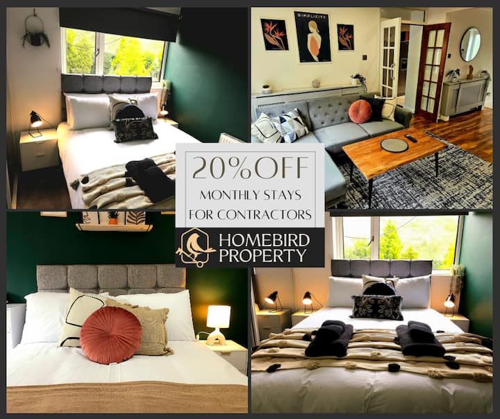 Limited 20% Off | Business Stay | Wifi | Sleeps 6 - Leeds