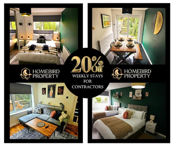 Spacious Stay | 20%off Monthly | Wifi | Sleeps 6 - Leeds