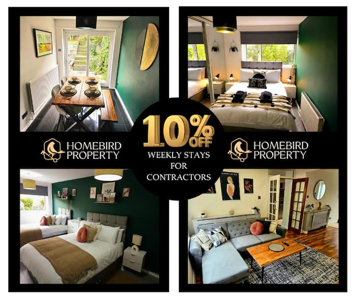 Spacious Stay | 20%off Monthly | Wifi | Sleeps 6 - Leeds