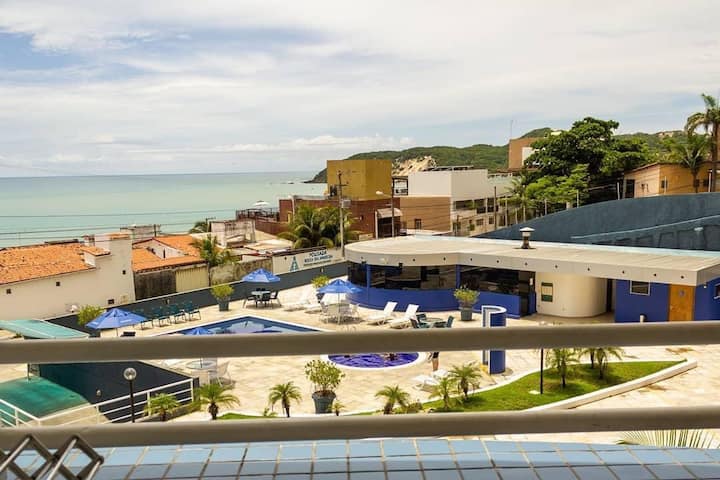 Flat 214 Terrazzo Ponta Negra, A 150m Da Praia - Natal