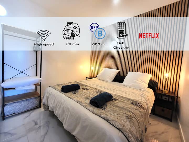 Le Bellevue: Beautiful Apartment With Splendid View - Nozay