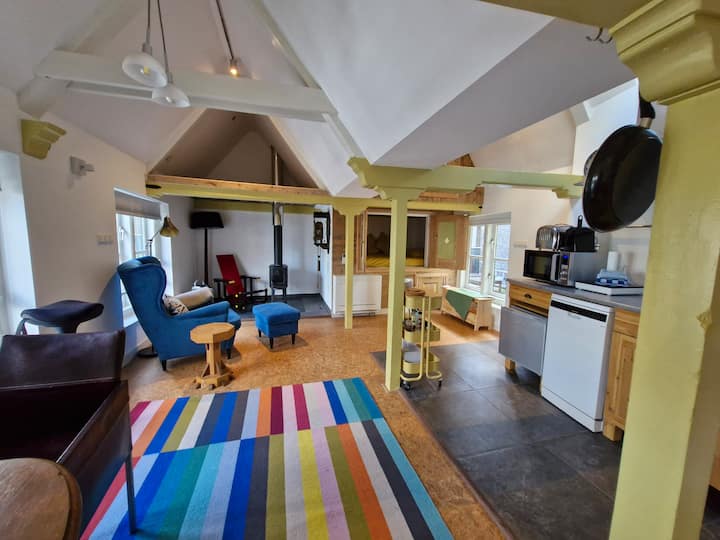 Sfeervol Loft Appartement, Historisch Centrum - Schiedam