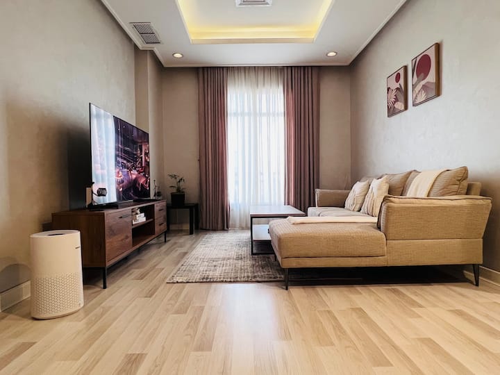 Comfy Apartment Netflix+prime+disney
Self Check-in - Kuwait