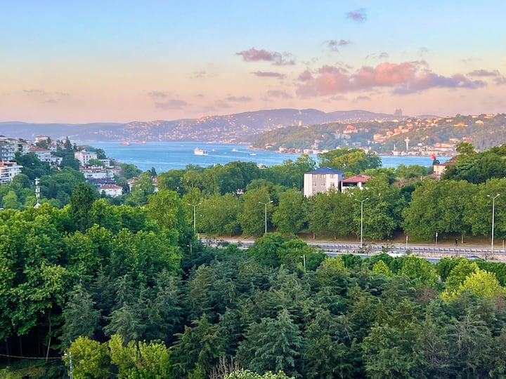 Big 2+1 Apartment With Amazing Bosphorus View - Maslak