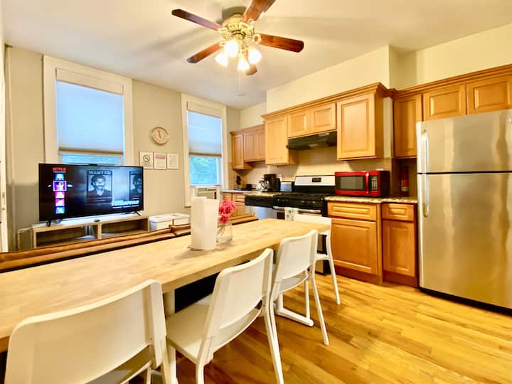220-1o Cozy Apt 17 Mins 2 Nyc Times Square Laundry - Harrison, NJ