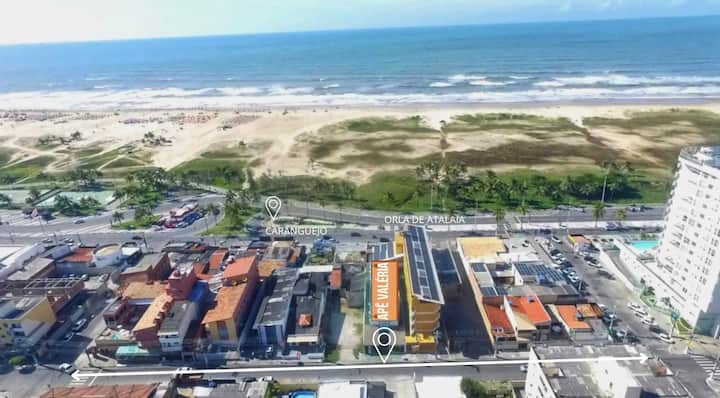 Apto Ms 3/4 Com Ar 200m Praia - Orla De Atalaia - Aracaju