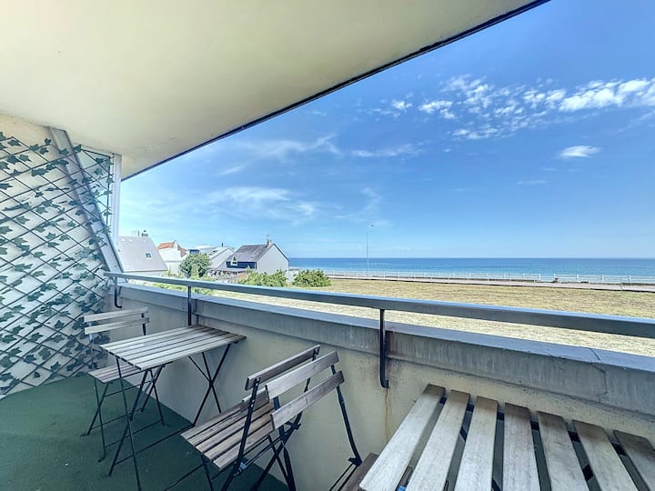 Appartement Face Et Accès Direct Mer - Lion-sur-Mer