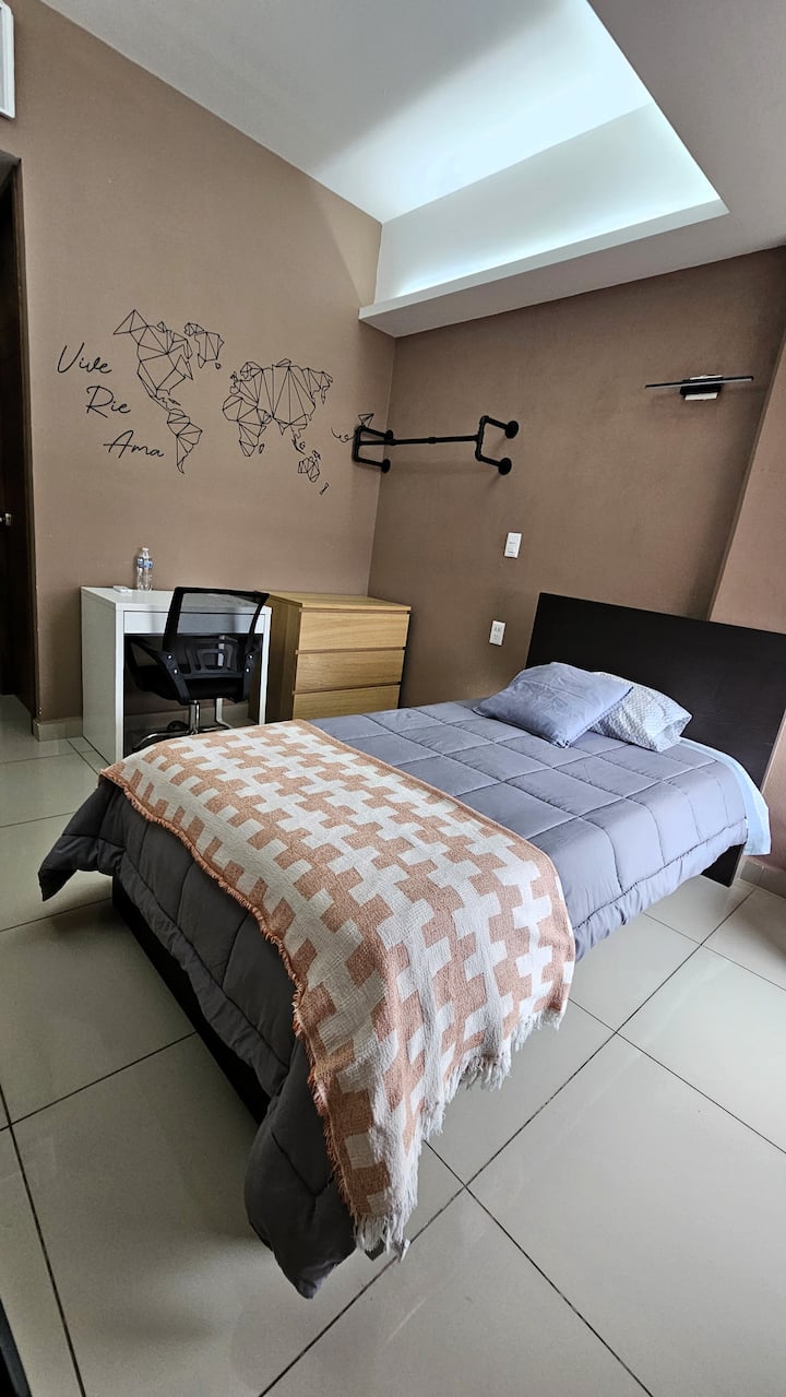 A01 Full Suite | Kitchen +Wifi +Terrace - Cuautitlán Izcalli