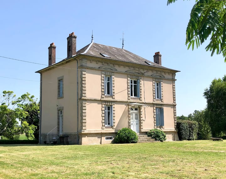 Peaceful, Country Manor House - La Souterraine