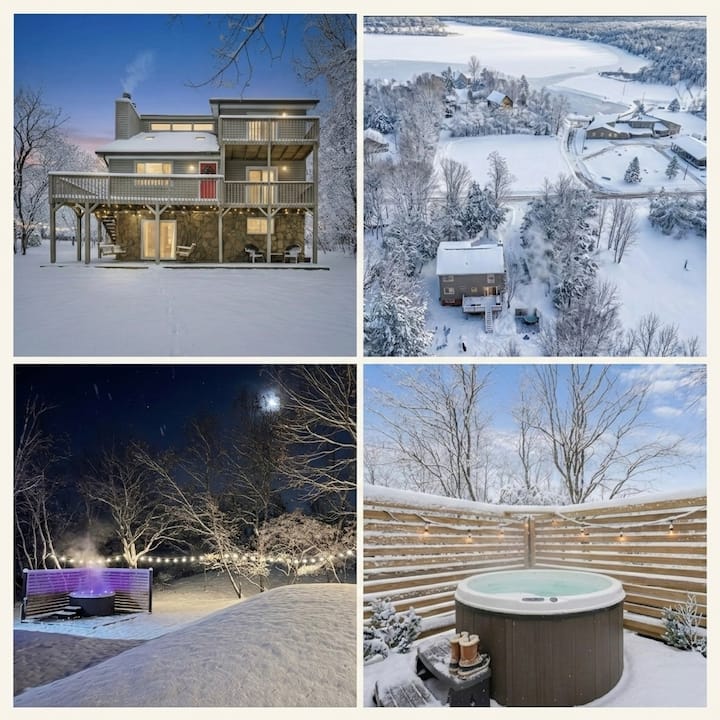 Poconos: Lake View, With Hot Tub & Game Room! - Pocono Raceway