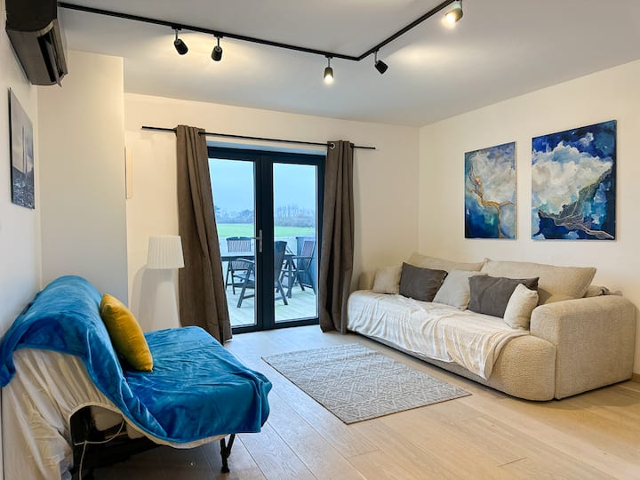 Terrasse · Vue Champs · 180m De La Plage · Clim - Groix