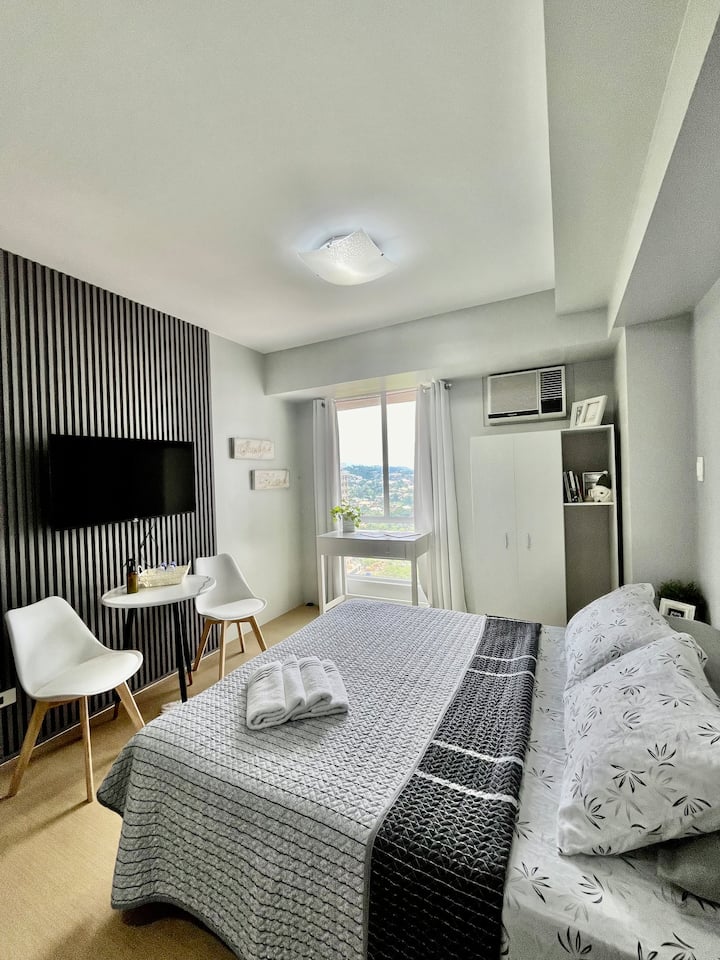 Cozy Chic Studio W/ 200mbps @It Park! - Cebu