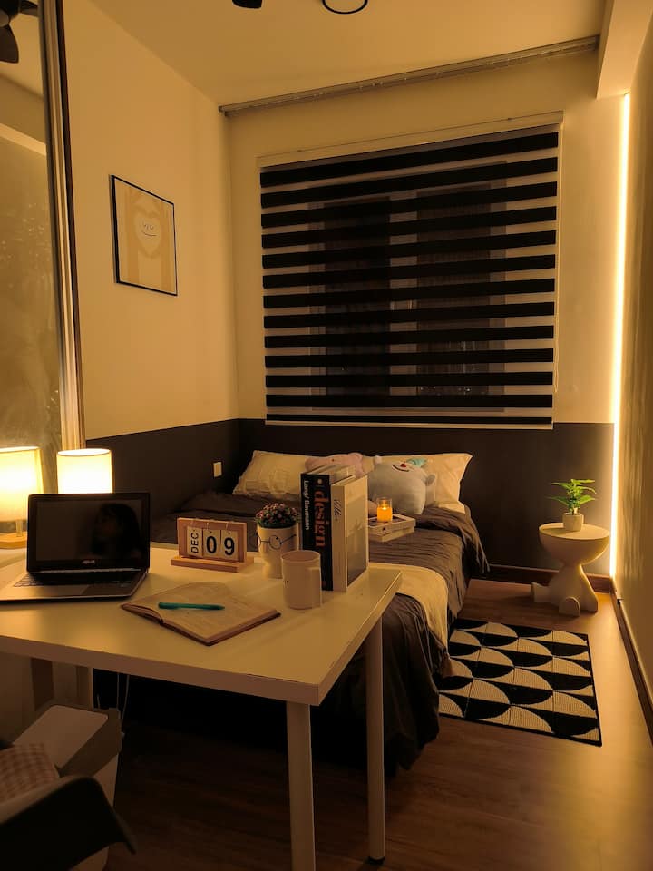 Ps|qu Luxury Cozy Room Rent 0-deposit Private-bath - Kuala Lumpur