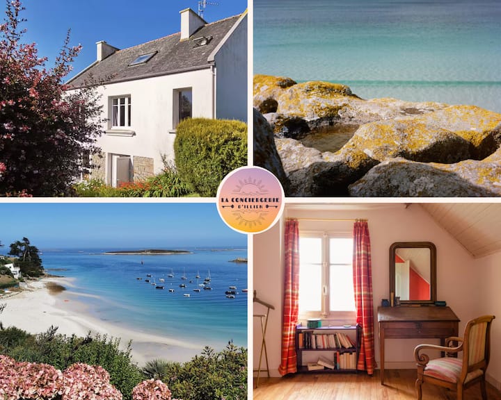 Maison Spacieuse Et Lumineuse Proche Plage - Ploudalmézeau