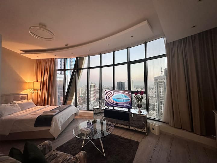 Beautiful Studio Flat Beside City Center - Manama