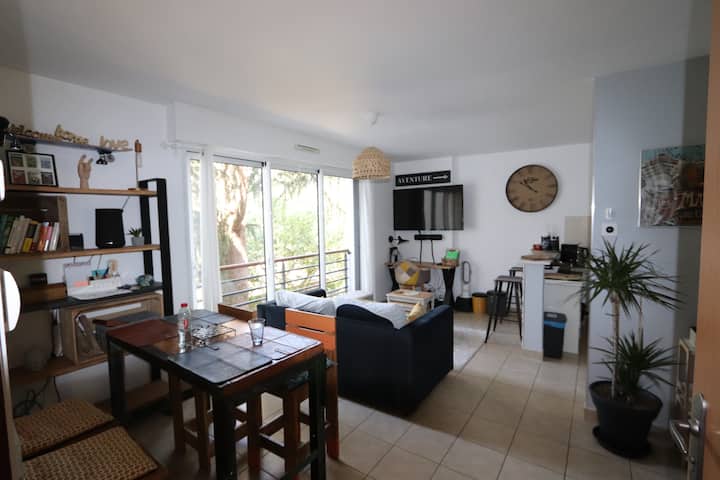 Appt Cosy Face Jardin Des Plantes, Parking Privé - Saint-Sébastien-sur-Loire