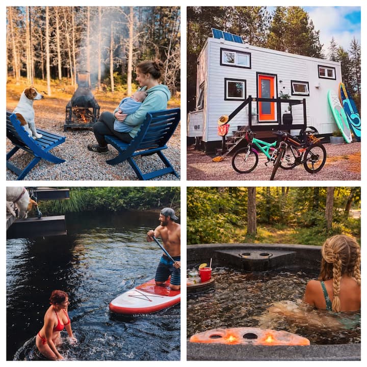 Micromaison+fôret+spa - Québec