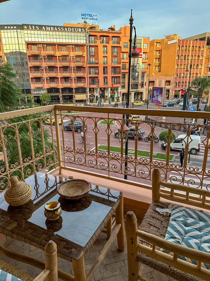 Marrakech Centre Gueliz Piscine & Wifi Haut Débit - Marrakesh