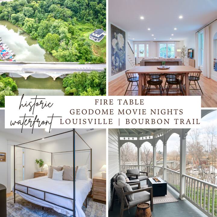 Luxury Creekside Retreat With Geo Dome+fire Table - Louisville, KY