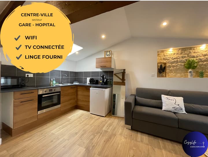 La Brèche Niortaise By Cozylife -Centre Ville-gare - Niort